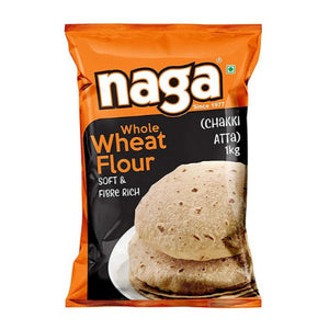 Buy Naga Whole Wheat Chakki Atta 1KG online at Lakshmi Wholesale UK